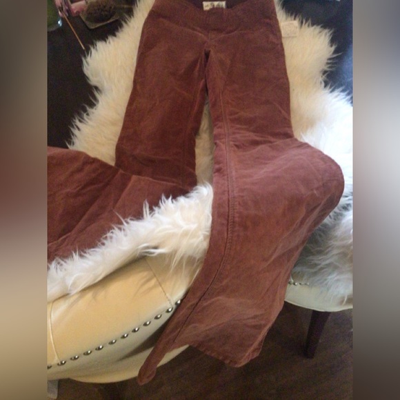 Free People | Pants & Jumpsuits | New Rare Free People Flare Cords ...